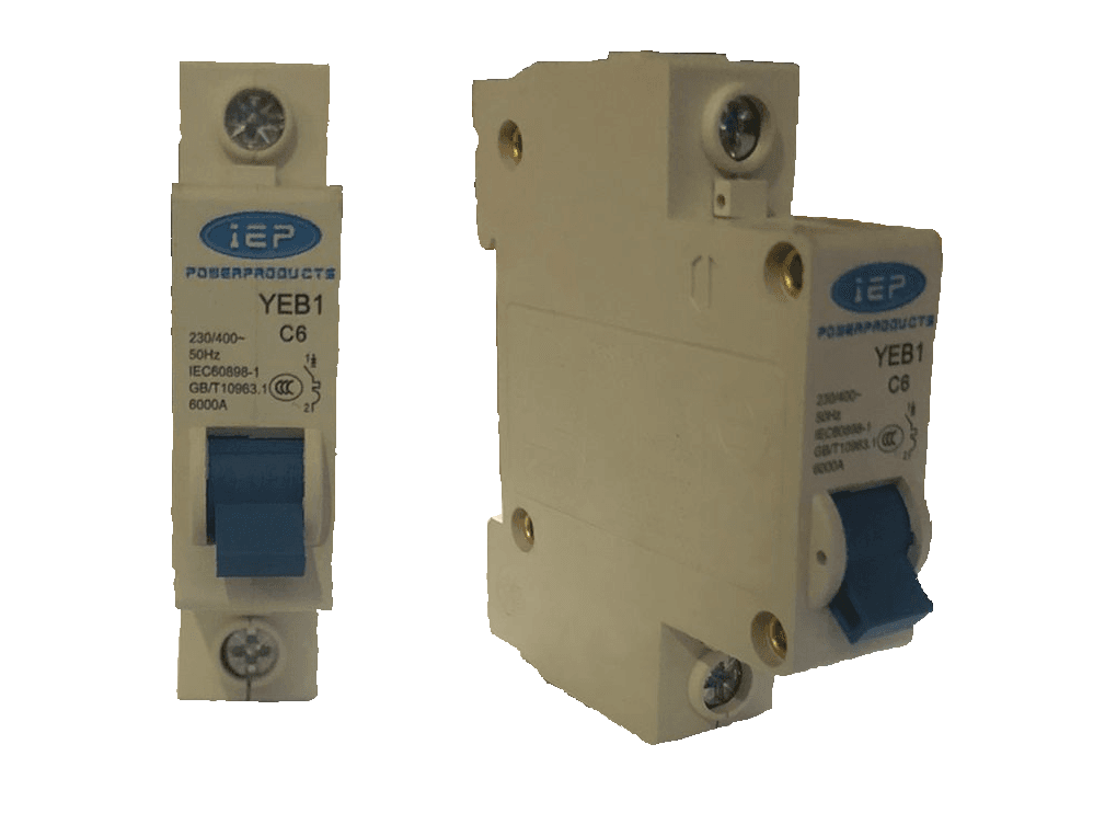 MCB63C/1P-20AMP 1-Pole Mini Circuit Breaker - IEP Power Products